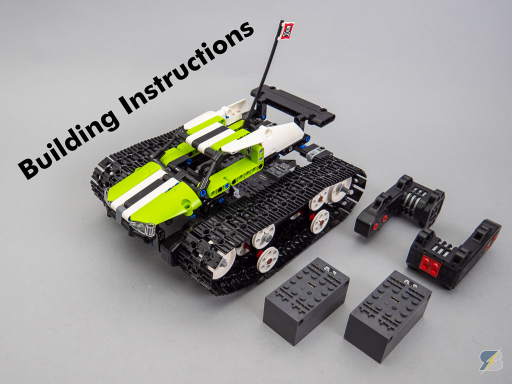 LEGO® Technic 42065 RC Tracked Racer buggy motor & BuWizz upgrade ...